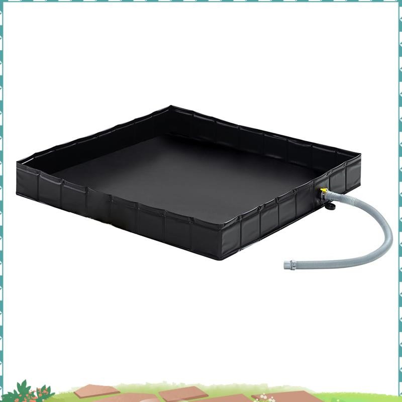 Portable Shower Pan, 41x41inch Foldable Shower Base & Basin Floor with ...
