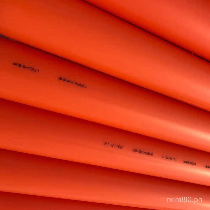 MPP Power Cable Pipe Embedded Protection Pipe Hot Melt Butt Joint Water ...