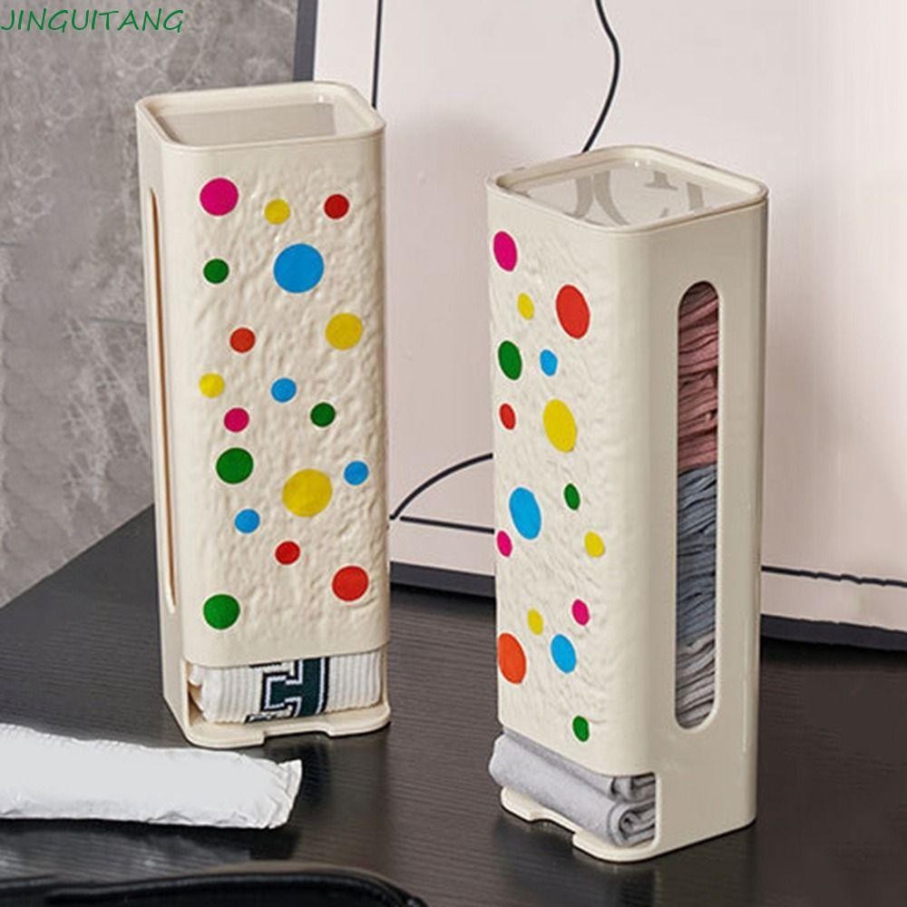 JINGUITANG Underwear Storage Box, Plastic Simple Style Socks Storage ...