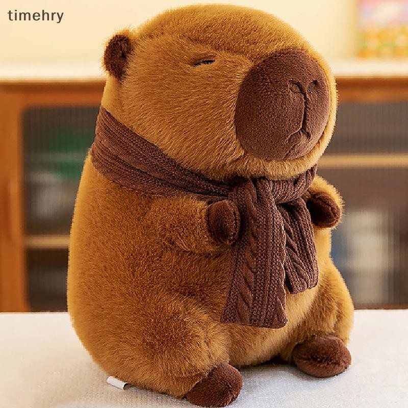 TY Scarf Capybara Plush Toy Cartoon Capibara Stuffed Animals Plush Toy ...