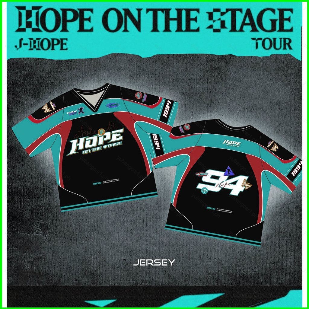 YB1 kpop J-HOPE JERSEY HOPE ONE THE STAGE T-shirt YBSY BTS short sleeve ...