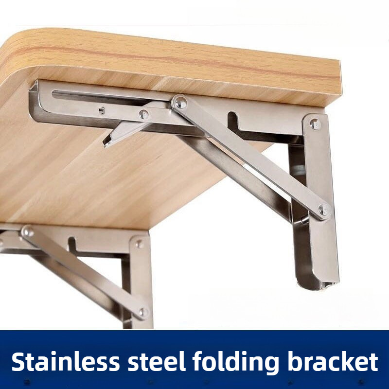 Stainless Steel Folding Triangle Bracket Bracket Wall Shelf Wall ...