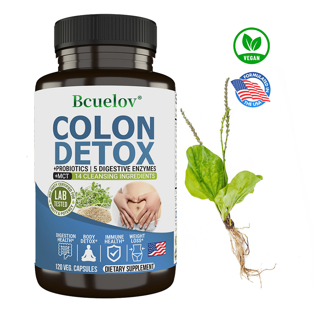Bcuelov Colon Detox Supplement, Supports GI Health, Supports Weight ...
