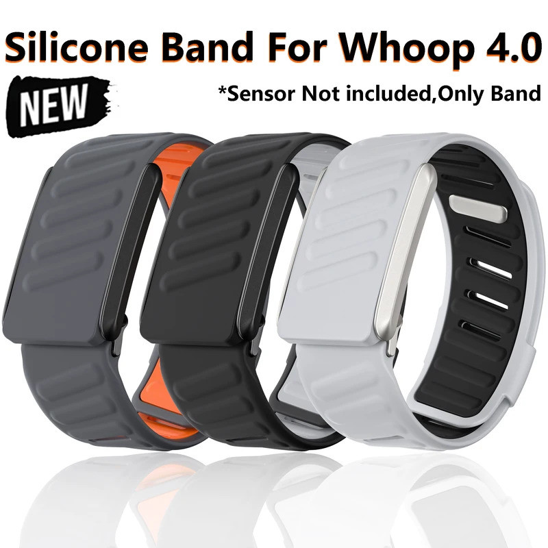 Silicone Strap For Whoop 4.0 and Whoop 3.0 Heart Rate Monitor Super ...
