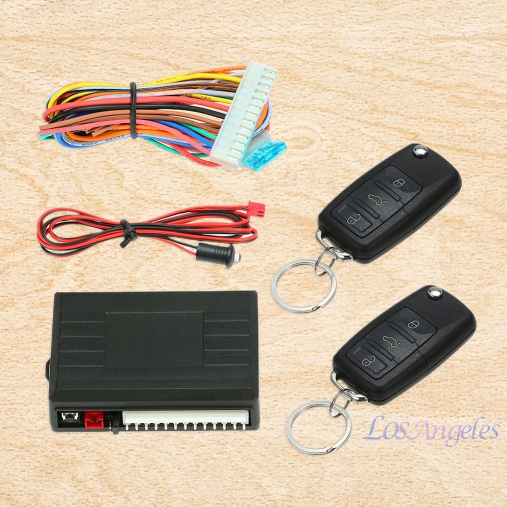 Auto Remote Central Kit 12V Car Door Lock Car Security System Car Alarm ...