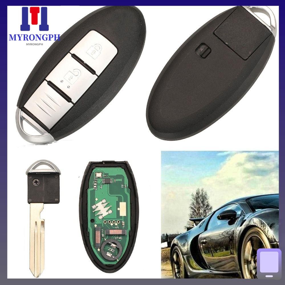 MYRONGPH Remote Car Key, 2 Button 433Mhz Car Remote Key, Replacement ...
