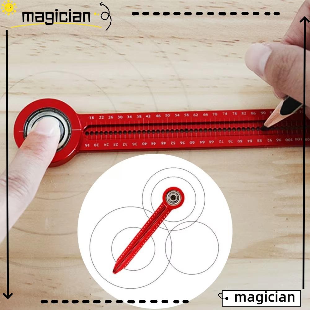 MAG Woodworking Scribe Gauge, Precision Scribe Gauge Gauge Carpenter Tool Drawing Compass, 360 ...
