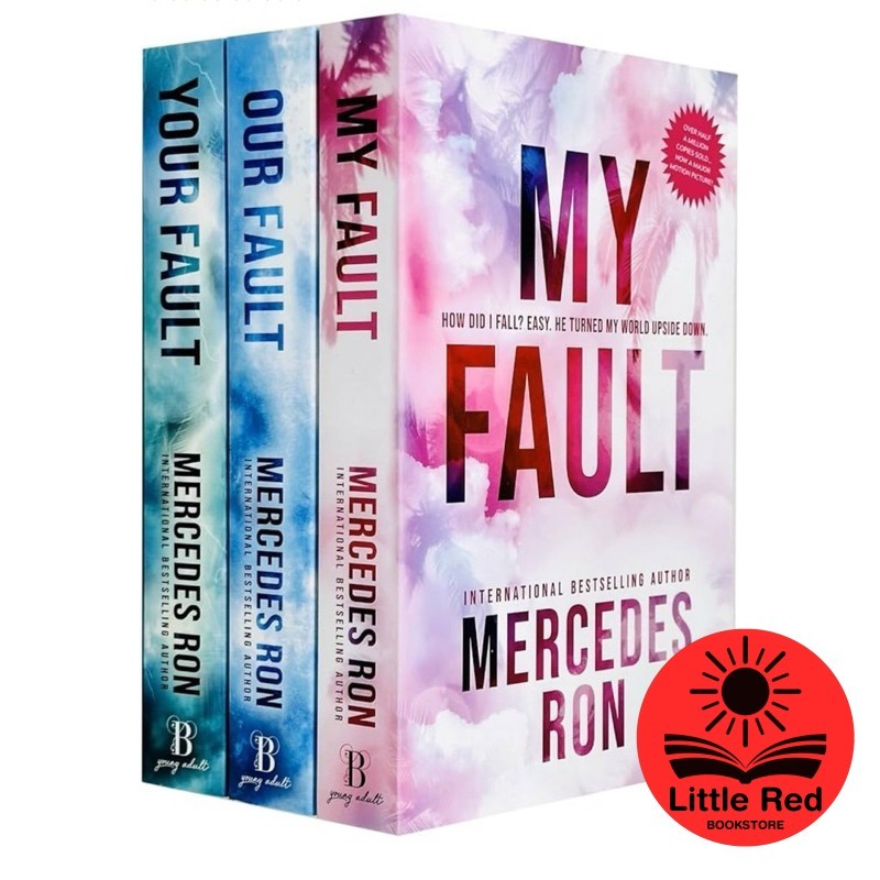 Culpable Series 3-Book Collection Set by Mercedes Ron My Fault, Your ...