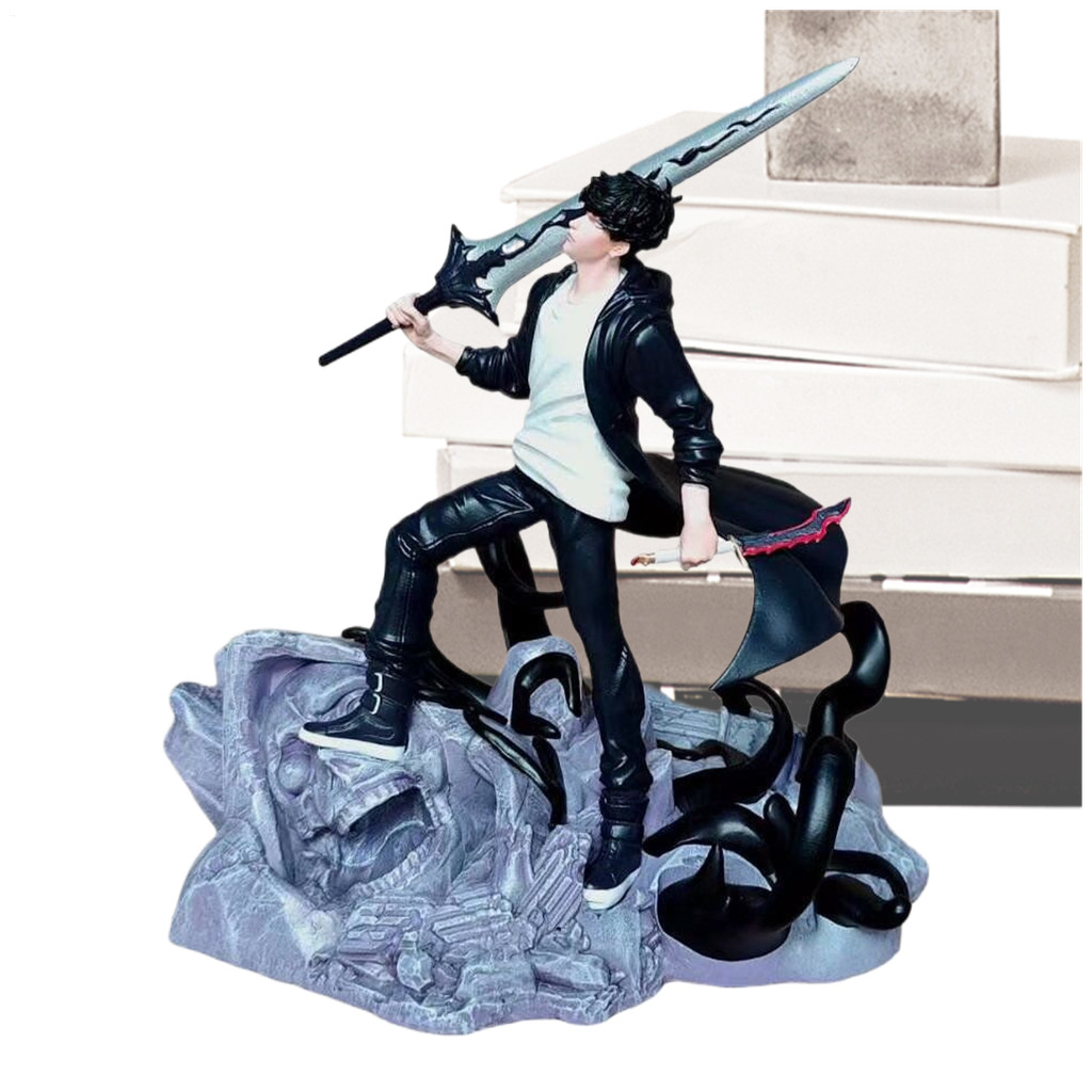 For Solo Leveling Anime Action Figures Anime Peripheral Figurine ...