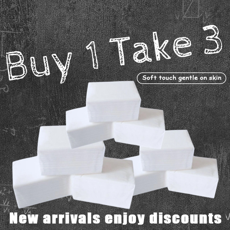 【Buy 1 Take 1】Tissue Facial Tissue 4-Ply toilet paper tissue Tree care ...