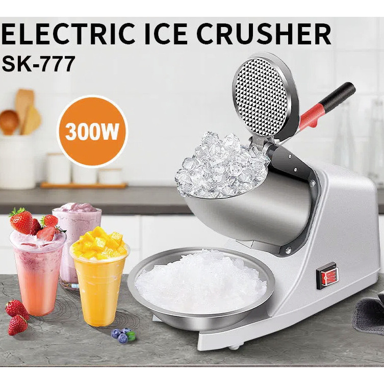 Ice Crusher Electric Ice Crasher Machine 300W Single blade electric ...