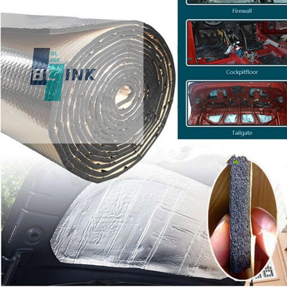 Soundproof Pad Deadening Firewall For car hood Insulation Interior Mat ...