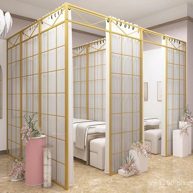 Health Spa Partition Board Small Bedroom Screen Curtain Self ...