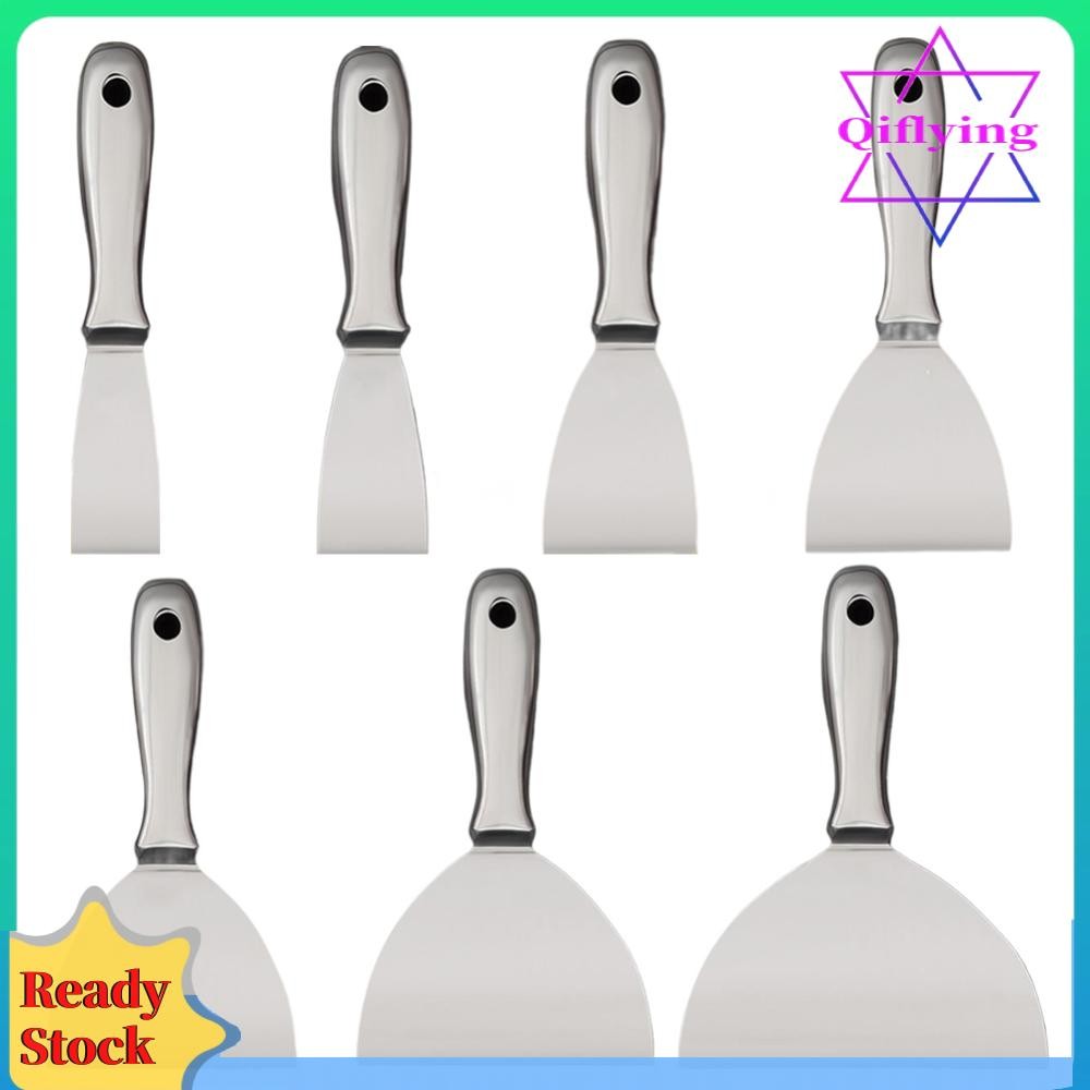 One-Piece Stainless Steel Putty Knife Paint Scraper Spackle Tool for Spackling | Shopee Philippines