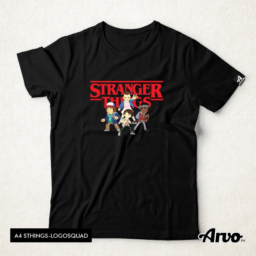 Stranger Things Tshirt | ARVO PH Statement & Graphic Tees | Shopee ...