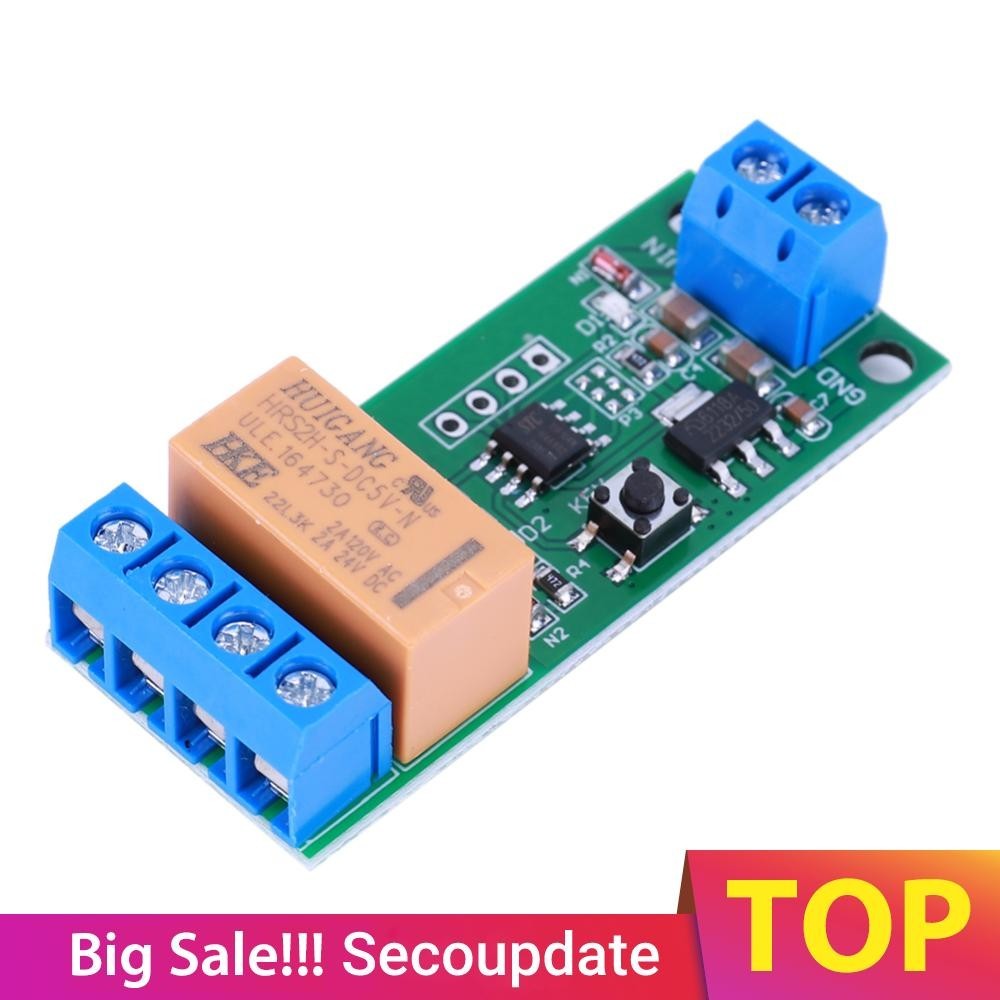 DC 5/6/9/12V Motor Reverse Polarity Module Time Adjustable Delay Relay ...