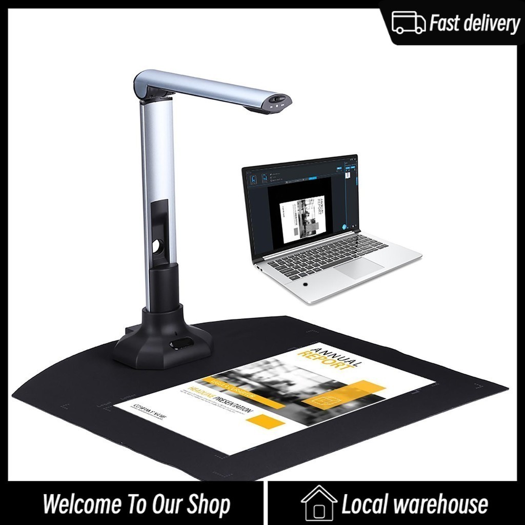 BK52 Portable Book & Document Camera Scanner Capture Size A3 HD 10 Mega ...