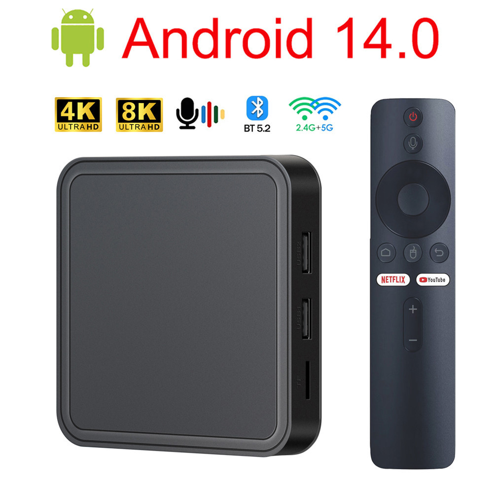 2024 TV98 PRO TV Box Android 14 ATV Allwinner H313 Quad Core 5G Dual Wifi 8K 4K Media Player ...