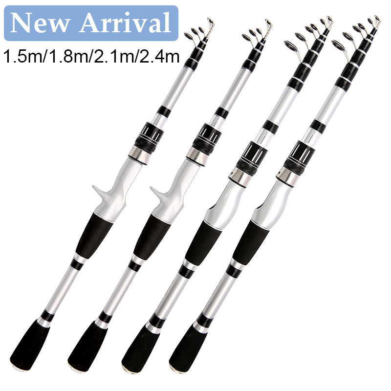 New Arrival Telescopic Fishing Rod Portable Long Casting Pole Carbon ...