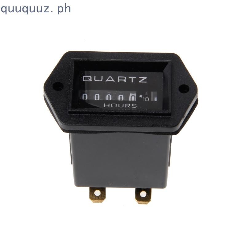 QUU Small Waterproof Digital Hour Meter For Lawn Mower Generator ...