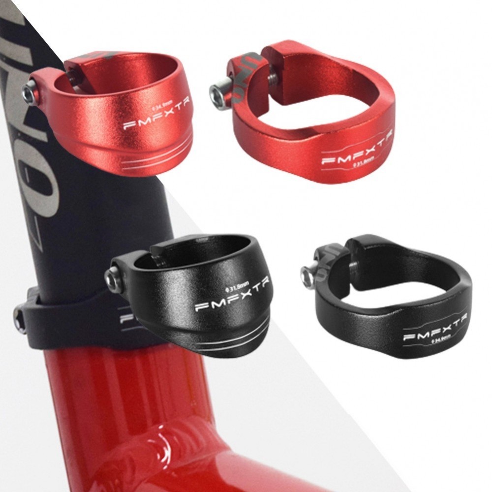 Secure and Adjustable Bicycle Seat Post Clamp Aluminum Alloy 31 8mm/34 ...