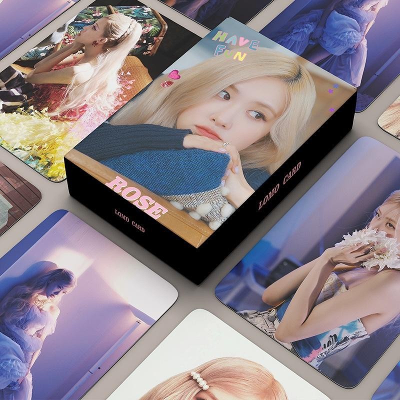 55pcs/Box Blackpink Photocards Bptg Postcard Collection Black Pink Card ...