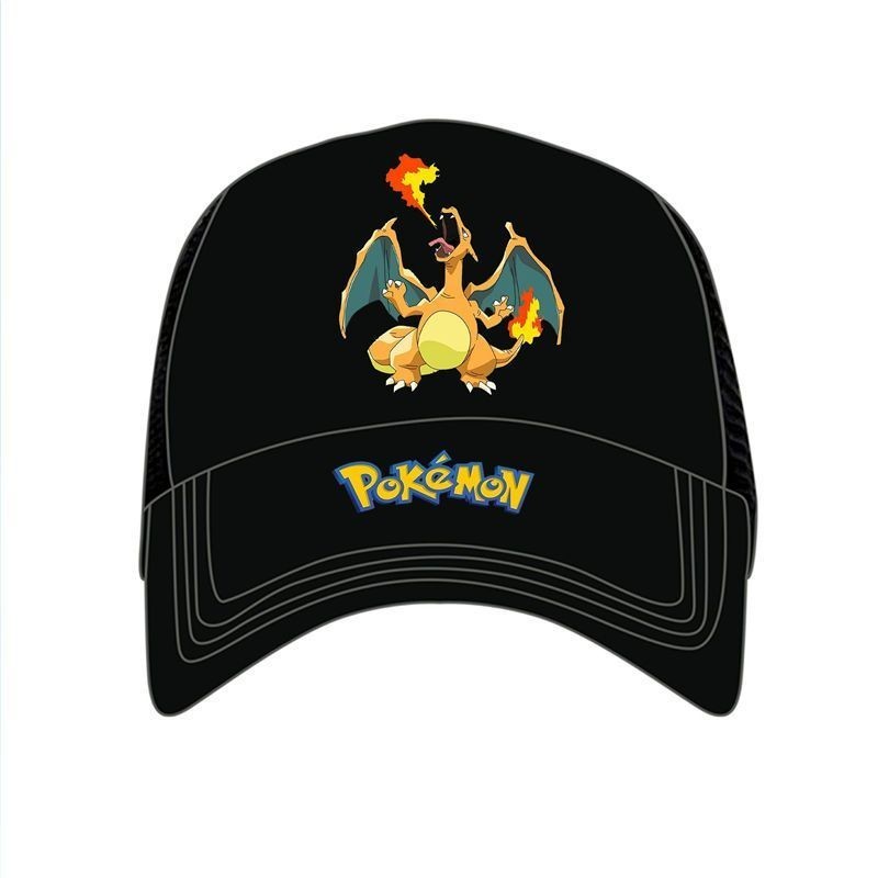 [ y] Pokemon Pokemon Pokemon Pikachu Boy Handsome Hard Top with Mesh ...