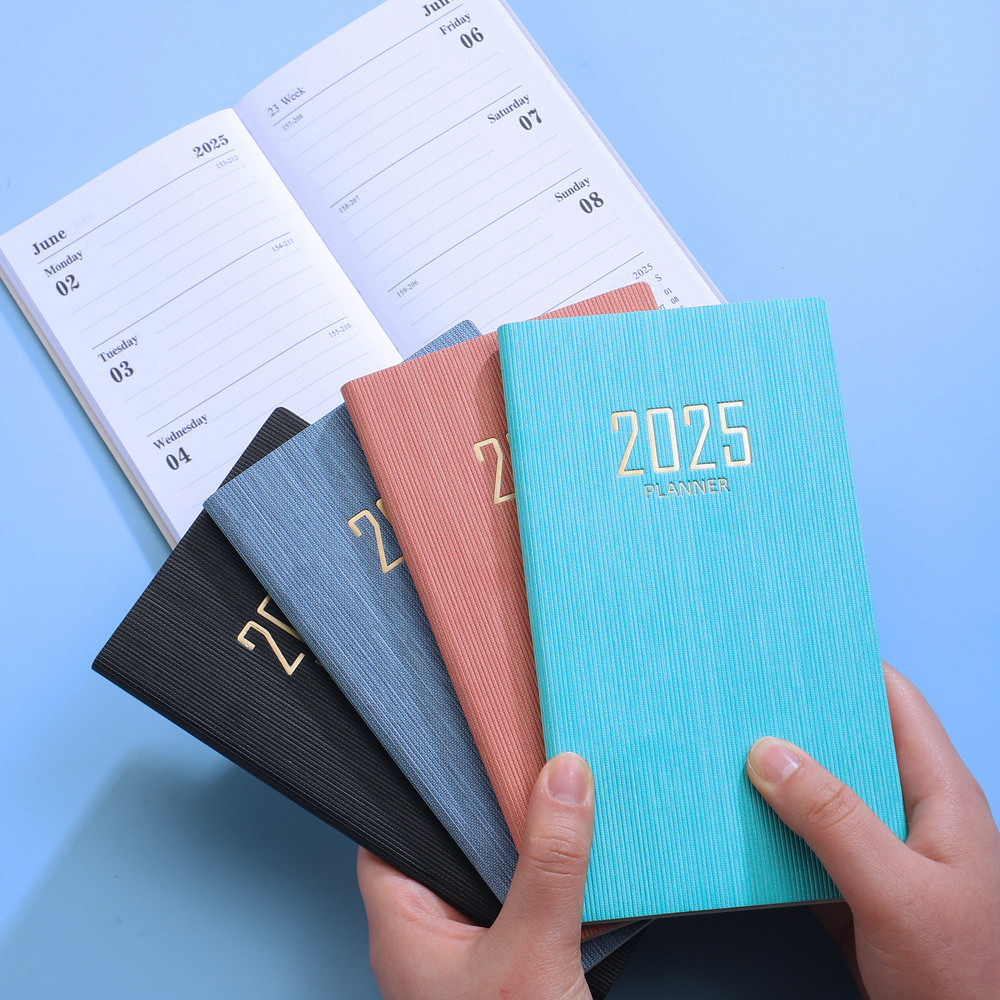 2025 A6 Pocket Notebook 365 Days Notepad Diary Notebook Day Week Month ...