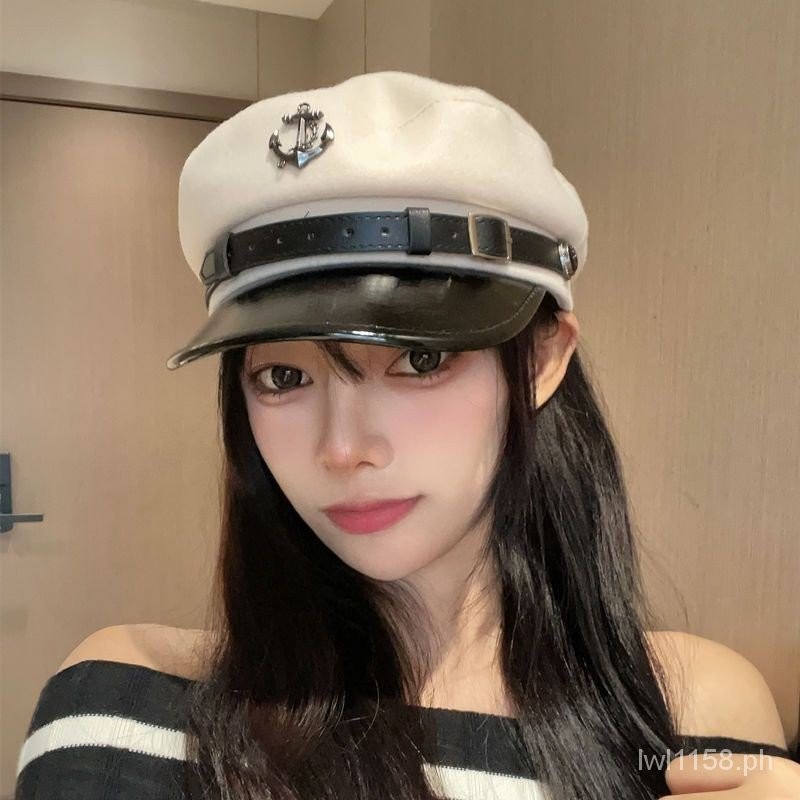 Japanese-style retroPUPipunk Navy Style a Sailor's Cap Children Look ...