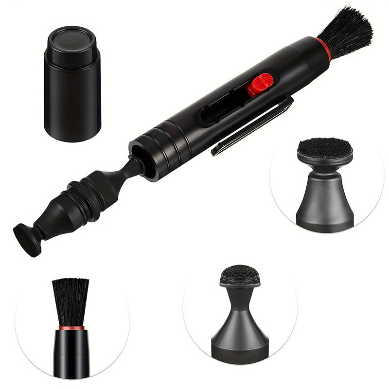 Lens Cleaning Pen with Retractable Soft Brush for DSLR Cameras and ...