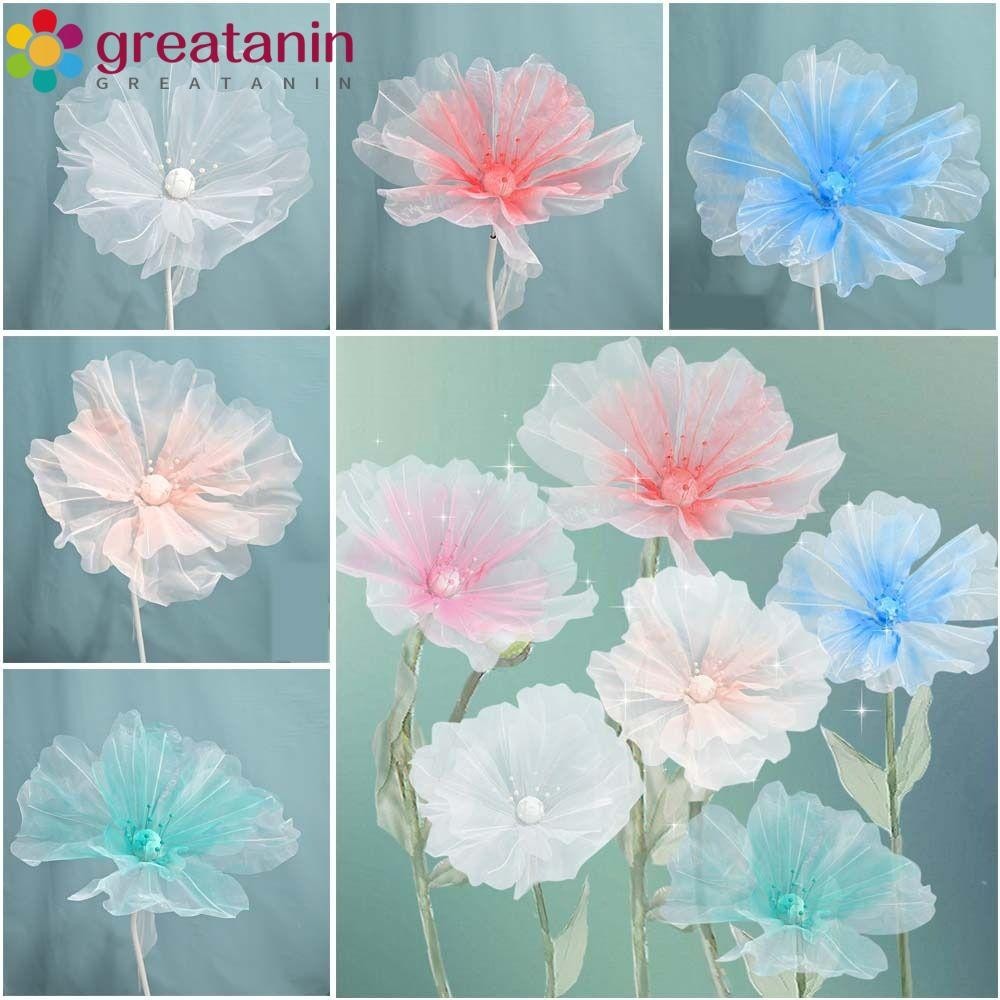 GREATANIN Big Simulation Flower, 30cm Large Fake Flower, Window Display ...
