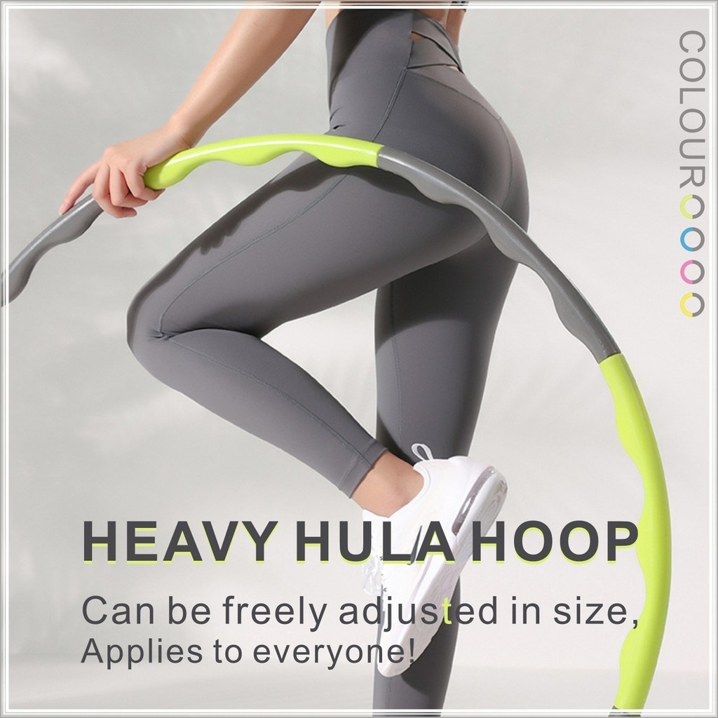8-section Detachable Hula Hoop Women Fitness Reducing Abdominal ...