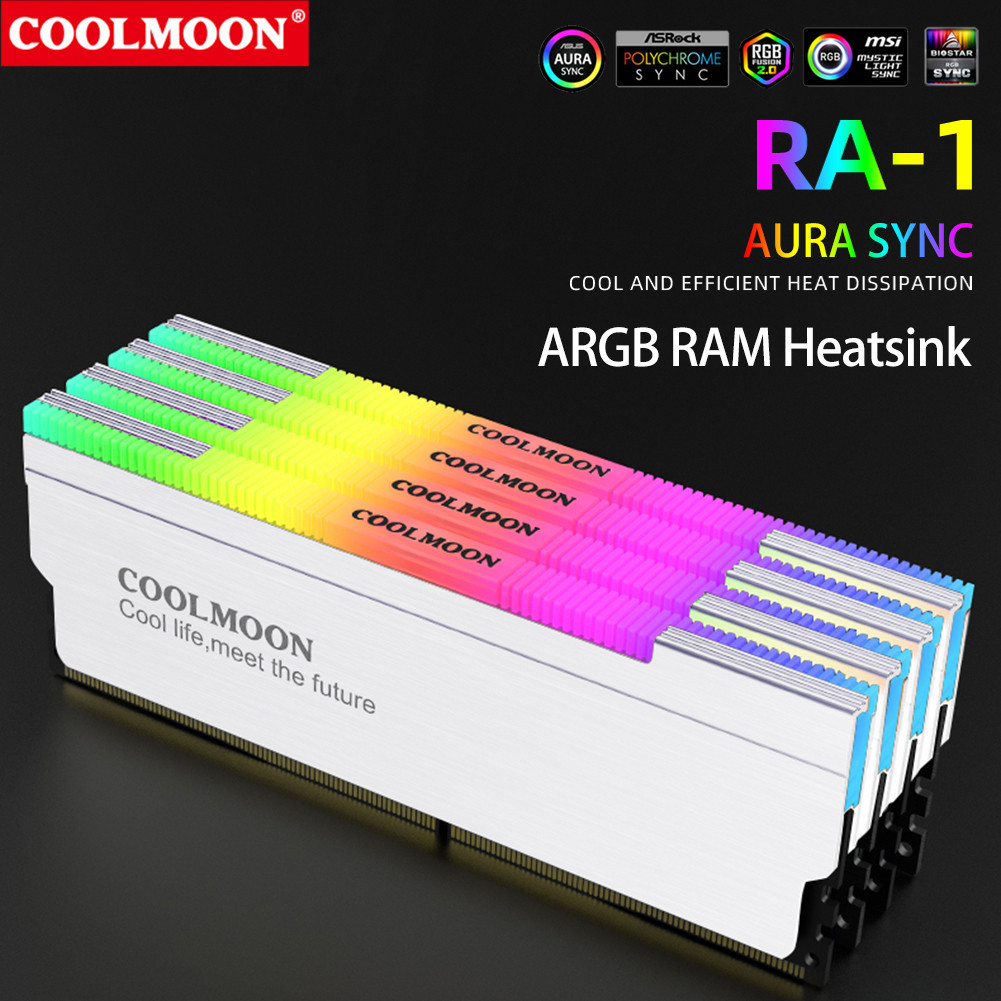 5V-3PIN ARGB RAM Heatsink DDR4 DDR3 Memory Heat Sink for Desktop Computer | Shopee Philippines
