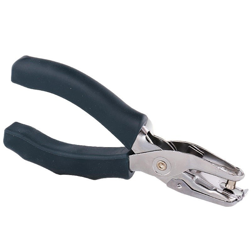 Metal Single Hole Punch School Paper Cutter DIY Loose-Leaf Punches ...