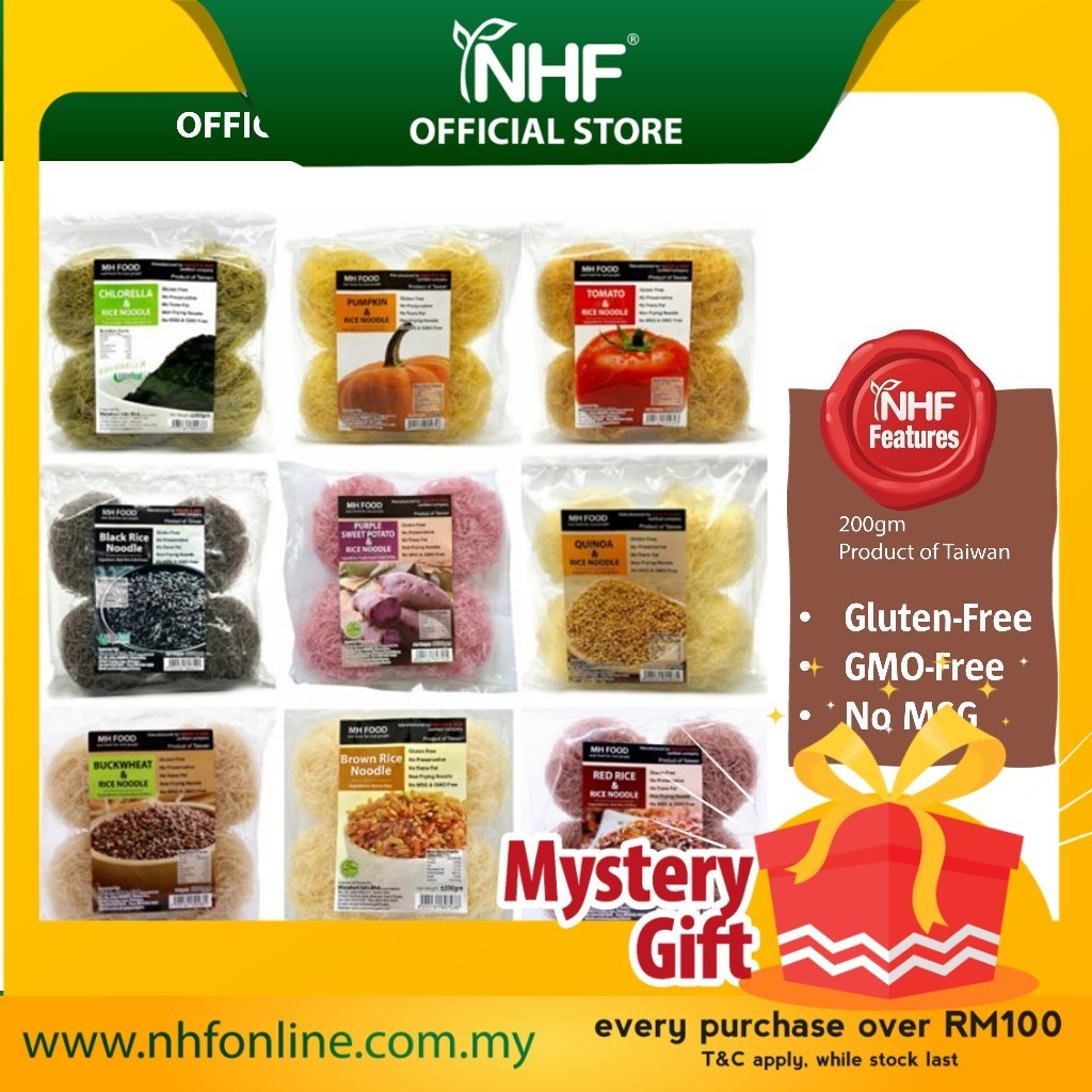 MH FOOD Organic Rice Noodles 有机米粉 (200g) | Shopee Philippines