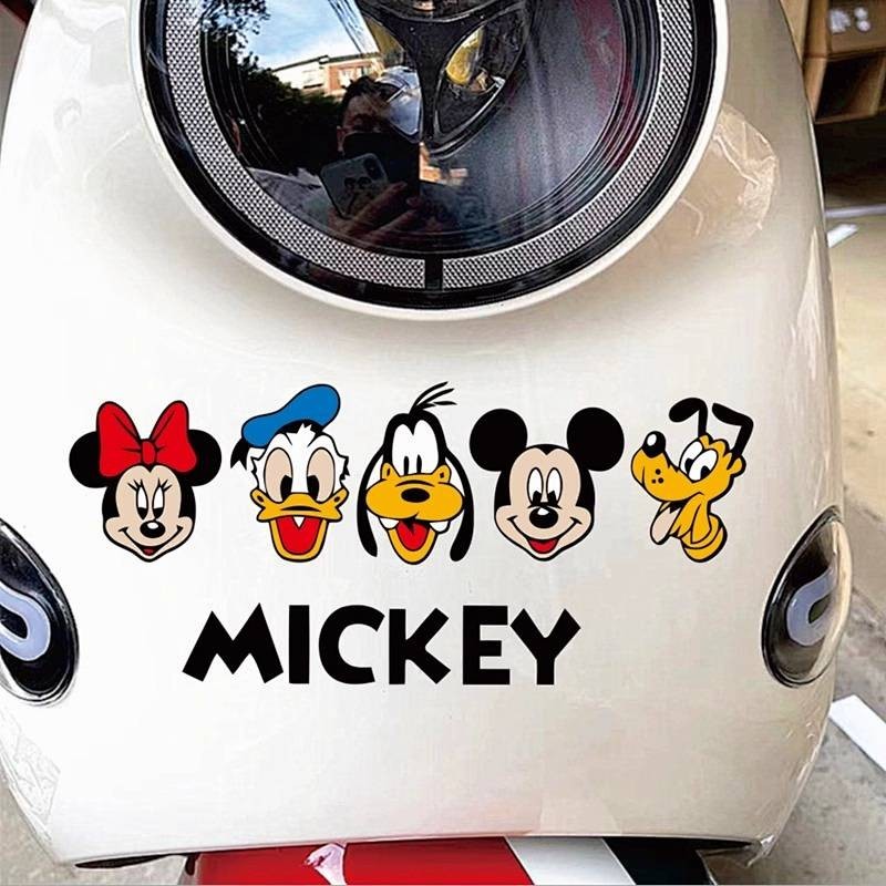 Mickey Mickey Mickey Mouse Yadi Emma Electric Car Decoration Sticker ...