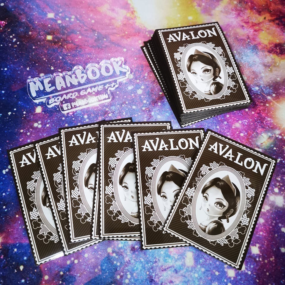 Avalon Card Sleeves (Double Puzzle :Merlin) Board Game Size :57.5x89 mm ...