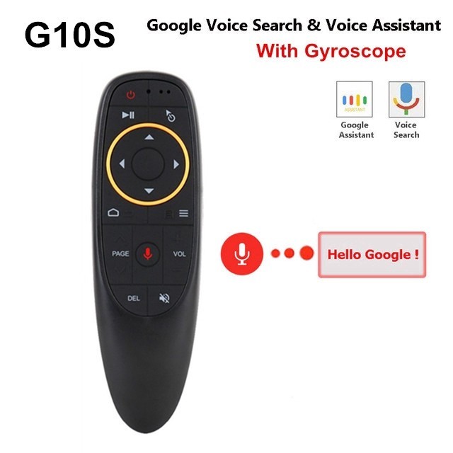 G10s Voice Remote Mini Fly Air Mouse 2.4G Wireless Keyboard Mouse ...
