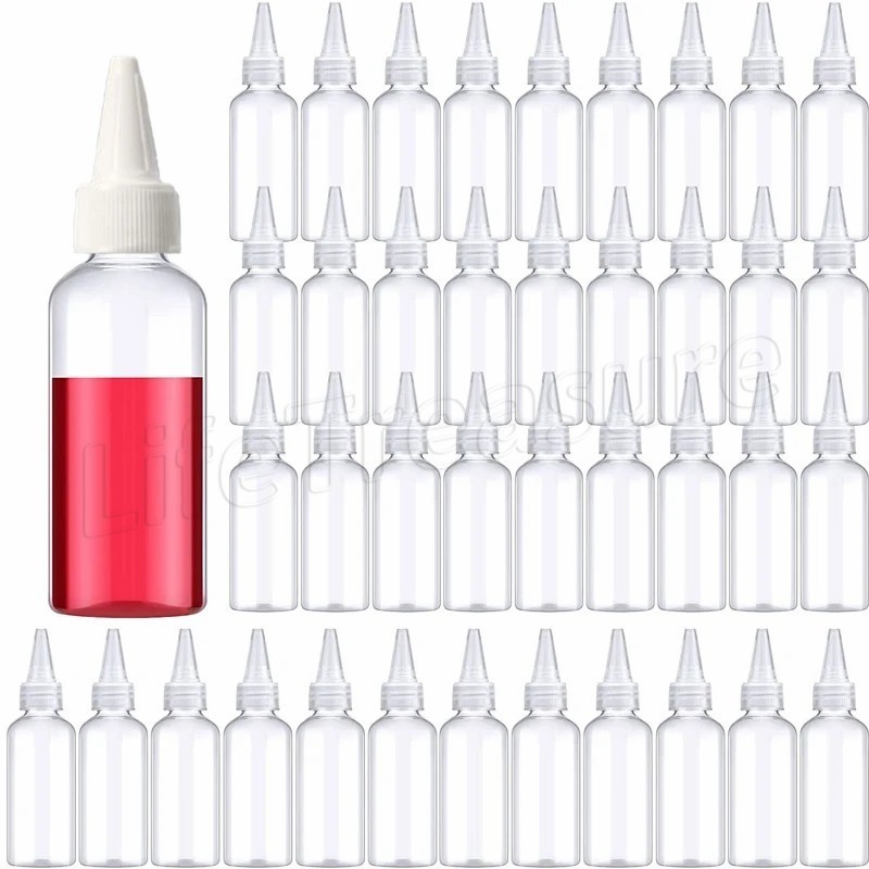 500/1000ml Transparent Squeeze Bottle - Sharp Mouth Bottles - Plastic ...