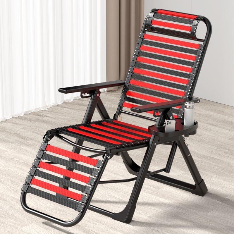 Recliner Folding Lunch Break Chair Durable Lazy Bone Chair Outdoor Nap ...