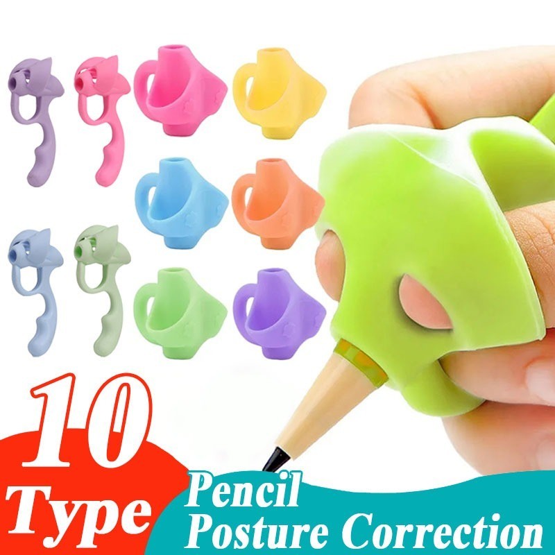 Aid Grip Posture Correction Device / Kids Pencil Writing Trainer Holder ...