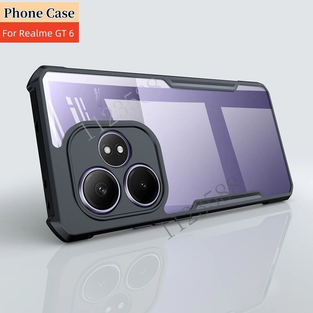 Suitable For Realme GT 6 GT Neo6 SE GTNeo6 5G 2024 GT6 RealmeGT6 NTransparent TPU Bumper Acrylic ...