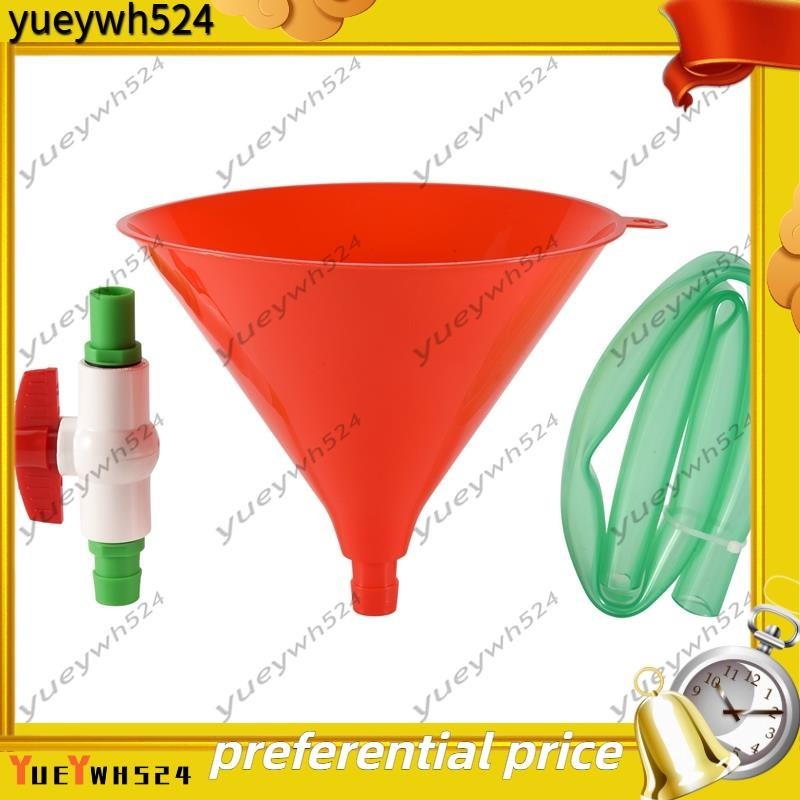 【yueywh524】Plastic Filling Funnel Beer Funnel Wine Liquid Pipe Tube ...