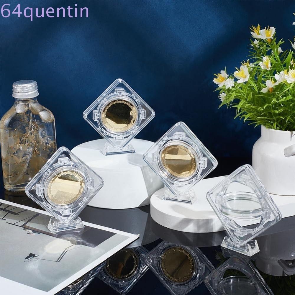 QUENTIN Coin Display Case, Rotatable 3D Coin Container Box, Gift ...