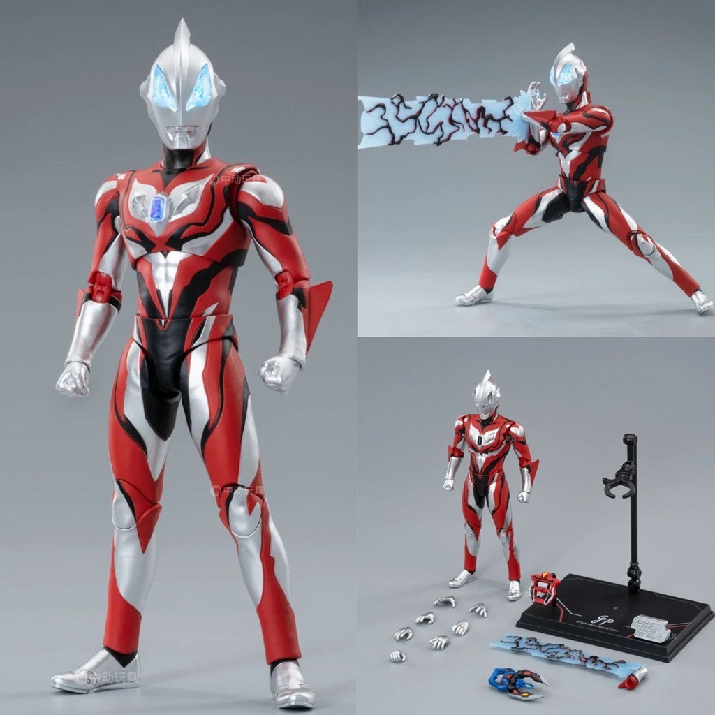 ZD Ultraman SHF Ultraman Geed Original Form Boy's Movable Luminate Toy ...