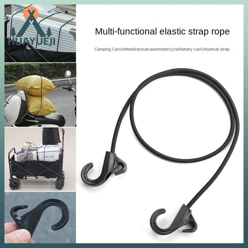 HUAYUEJI Luggage Cart Strap, Black 1m Bungee Cord, Convenient with The ...