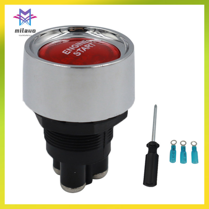 Turn on The Ignition Car Push Button Starter Switch Engine Light ...