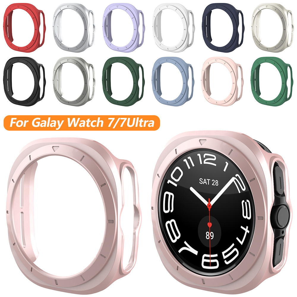PC Matte Watch Case for Samsung Galaxy Watch 7 44mm 40mm Screen ...