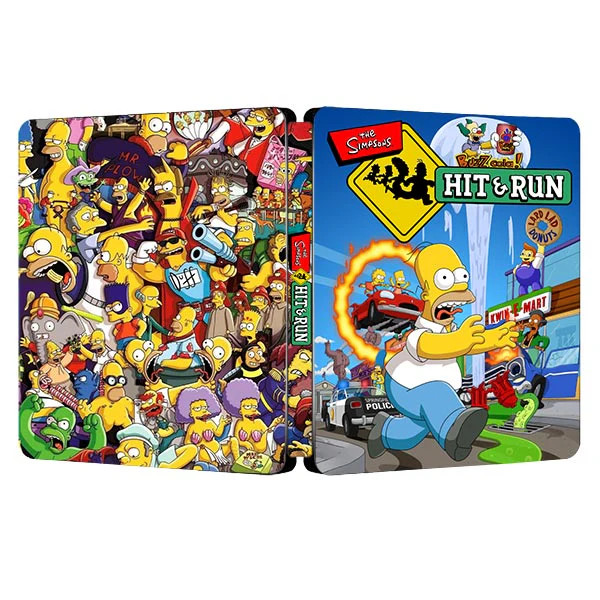 The Simpsons: Hit & Run | For PS4/PS5 Steelbook | ONi Fantasy Box ...