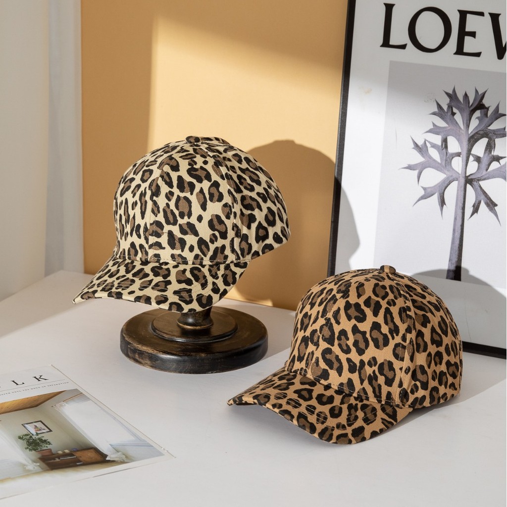 Wholesale Leopard Print Baseball Caps2025Korean Retro Y2K Leopard Print ...
